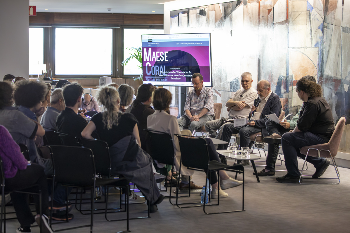 "El arte del asombro". Presentación del nuevo número de Maese Coral ...
