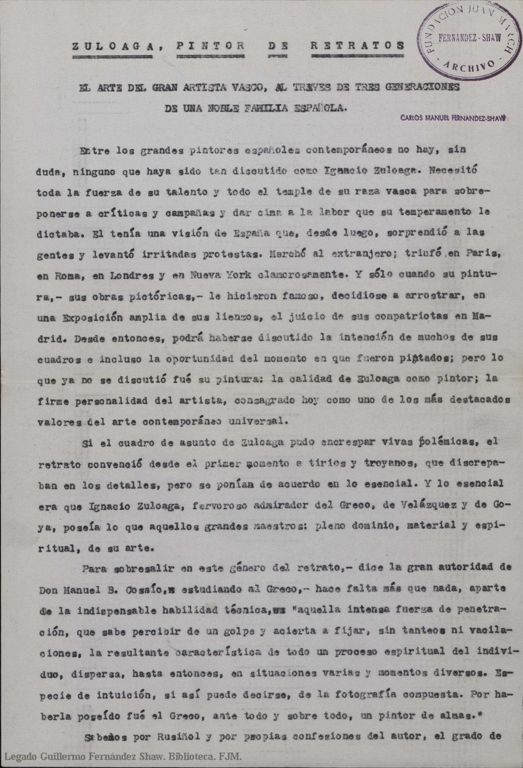Zuloaga, pintor de retratos. El arte del gran artista vasco, a través ...