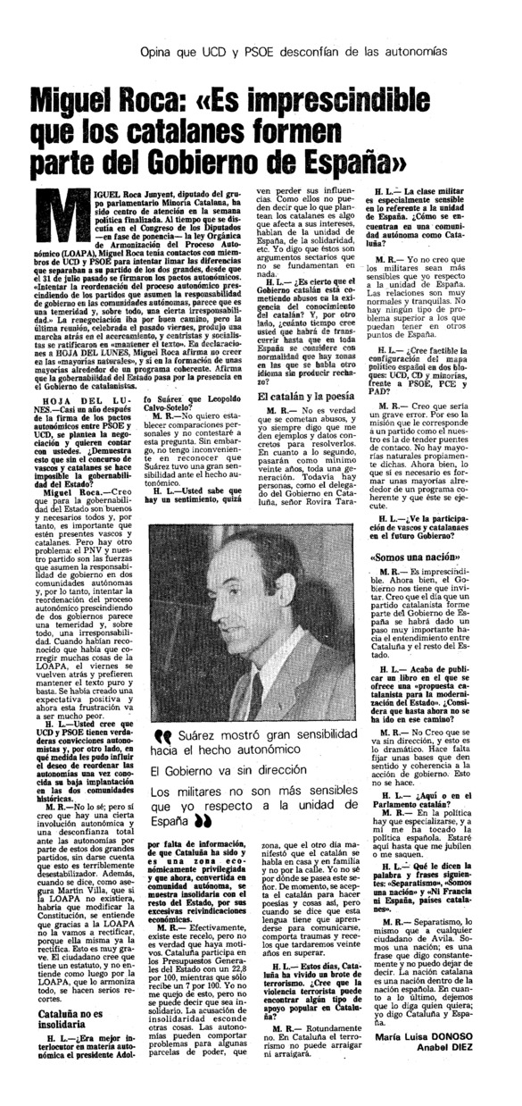 Miguel Roca: Es imprescindible que los catalanes fomen parte del ...