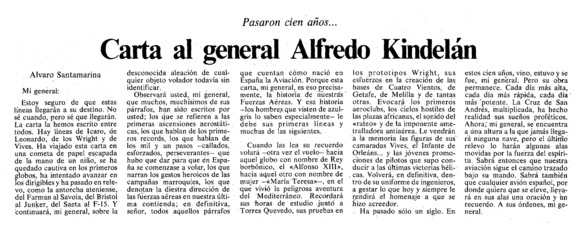 Carta al general Alfredo Kindelán - Archivo Linz de la Transición ...