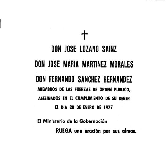Don José Lozano Sainz... - Archivo Linz de la Transición española ...