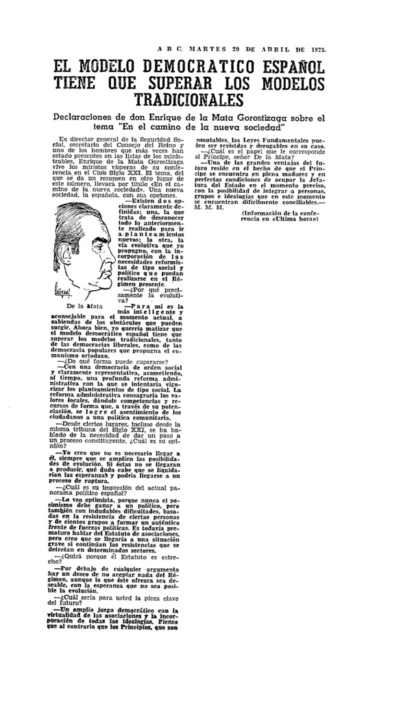 El modelo democratico español tiene que superar los modelos ...