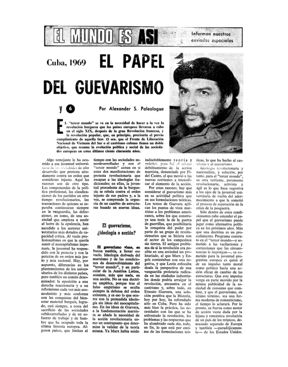 El papel del guevarismo - Archivo Linz de la Transición española ...