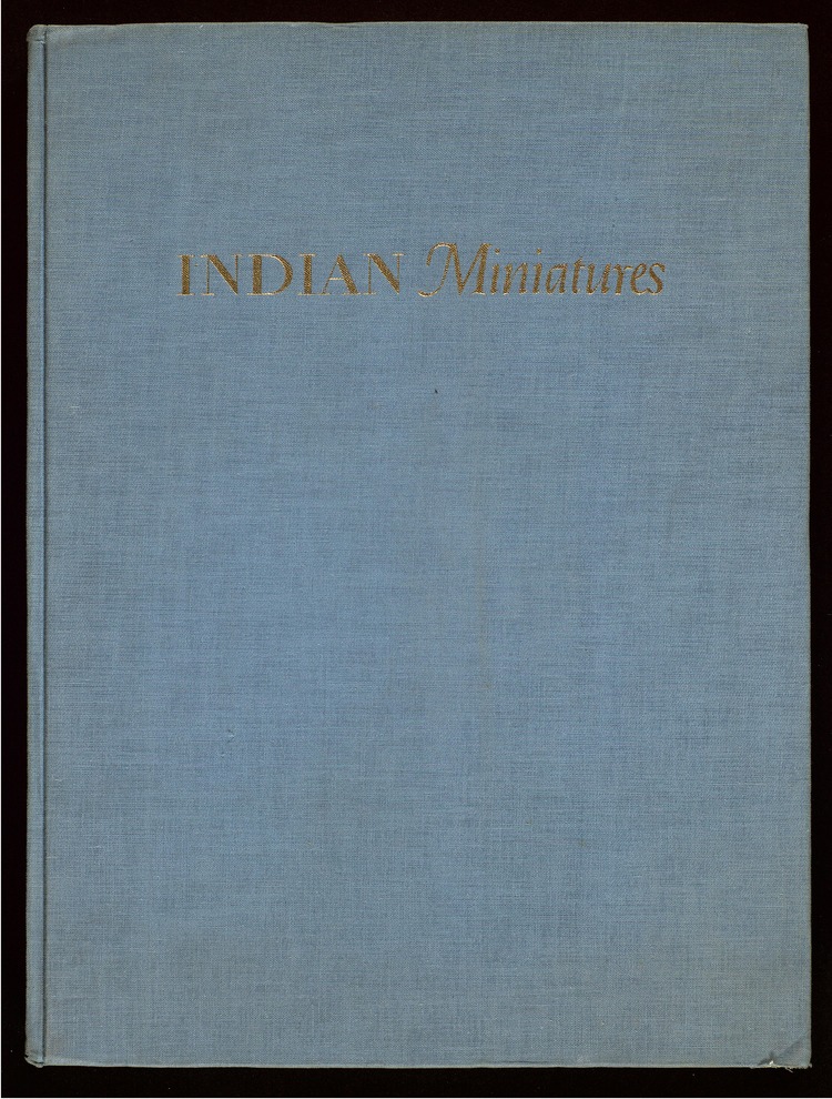 Indian miniatures - La biblioteca de Fernando Zóbel | Fundación Juan March