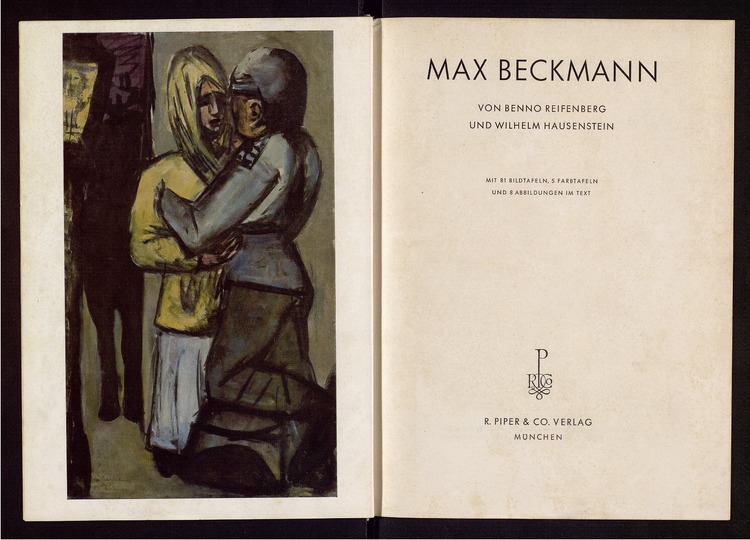 Max Beckmann - La biblioteca de Fernando Zóbel | Fundación Juan March