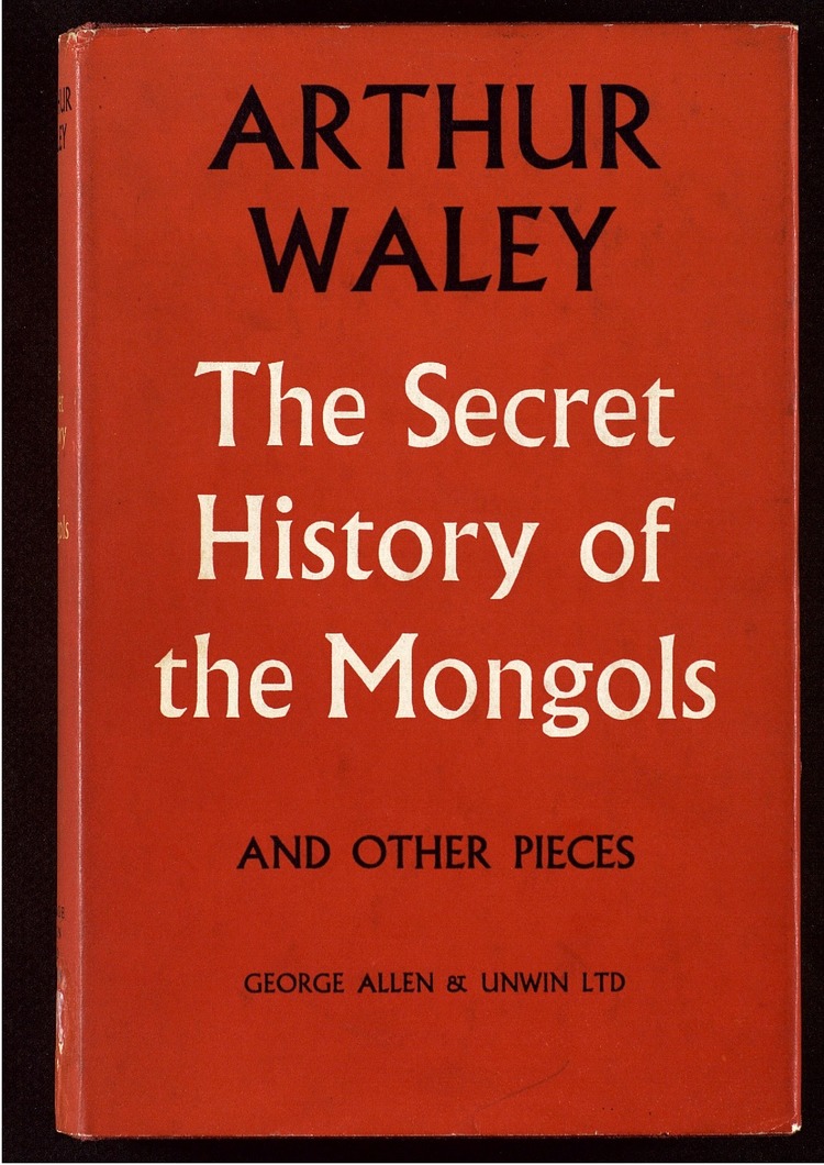 The Secret history of the Mongols - La biblioteca de Fernando Zóbel ...