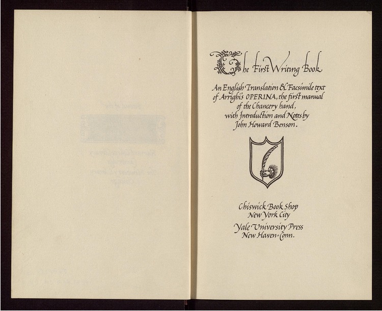 The First writing book - La biblioteca de Fernando Zóbel | Fundación ...