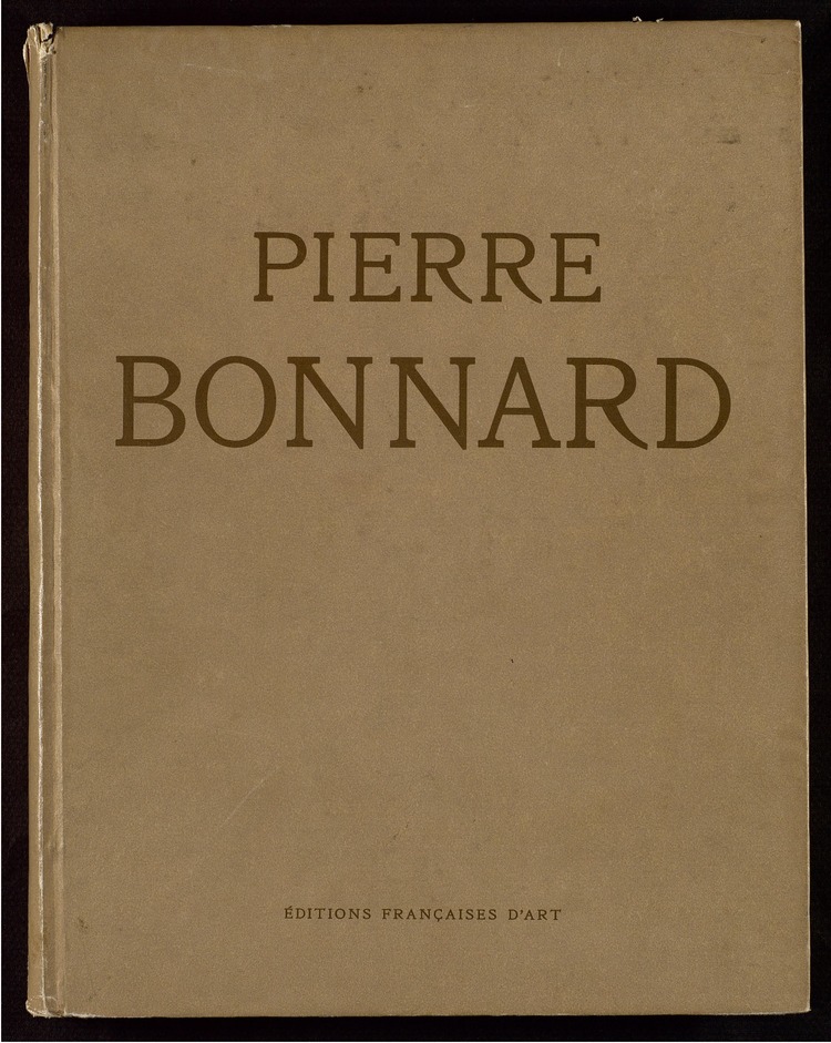 Pierre Bonnard - La biblioteca de Fernando Zóbel | Fundación Juan March