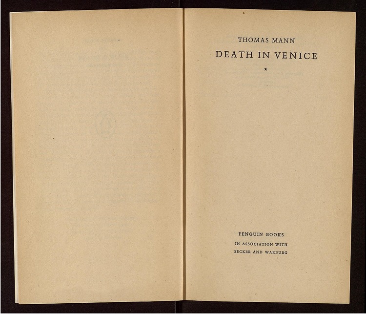 Death in Venice - La biblioteca de Fernando Zóbel | Fundación Juan March