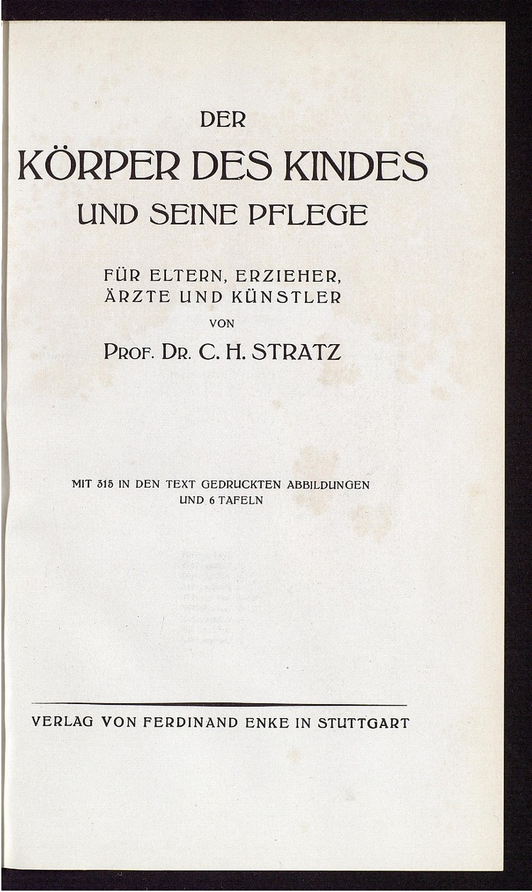 Der Körper des Kindes und seine Pflege - La biblioteca de Fernando ...