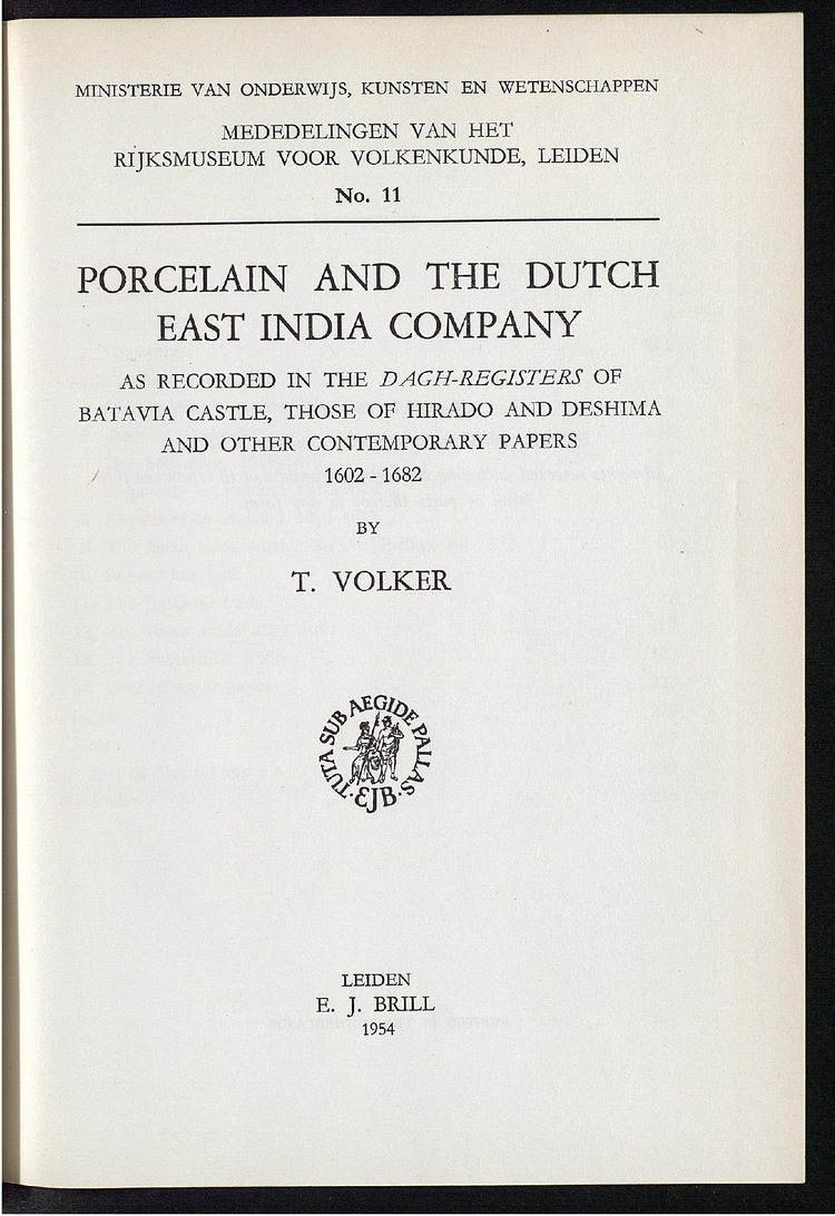 Porcelain and the Dutch East India Company - La biblioteca de Fernando ...